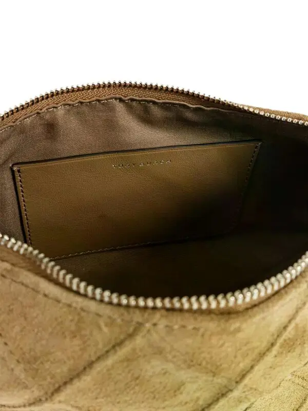 Tory Burch Fleming Suede Pochette