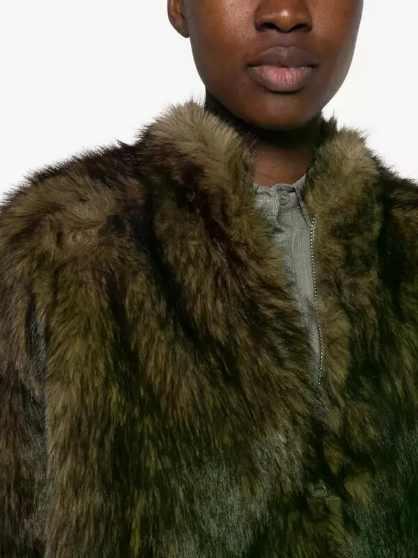 ZOE PARIS Zip-fastening Faux-fur Jacket
