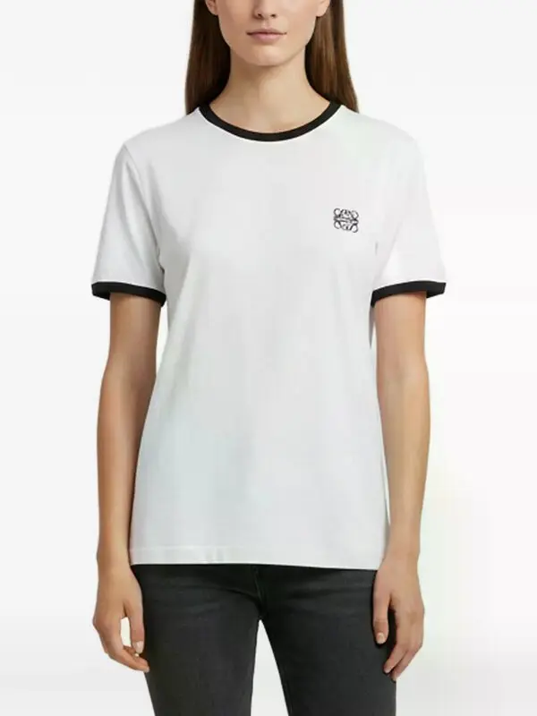 Loewe Anagram Short-sleeve T-shirt - White