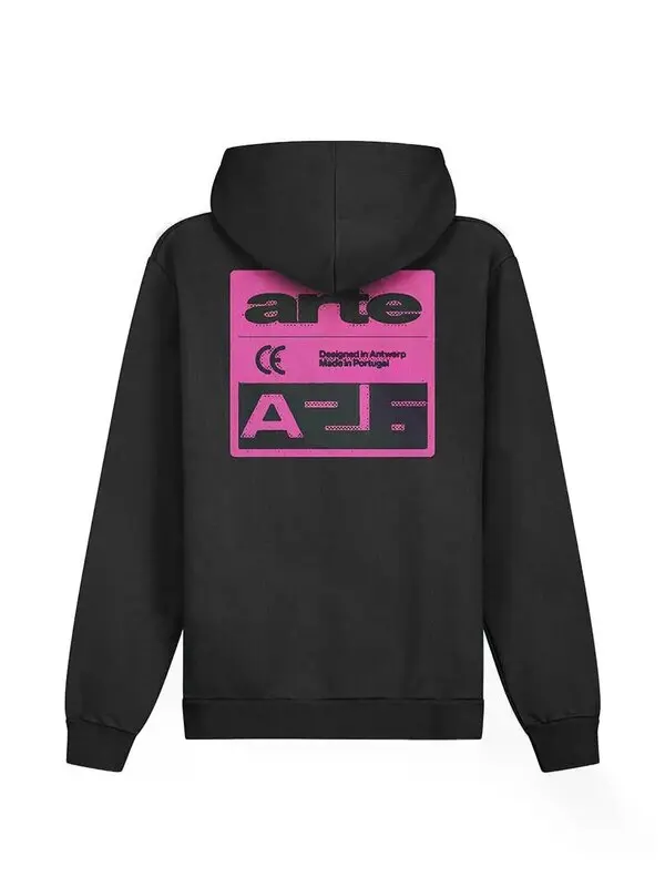 ARTE ANTWERP Graphic-print Drawstring Hoodie