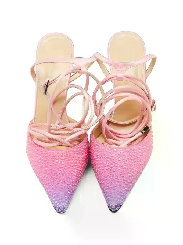 Mach & Mach Crystal-embellished Pumps