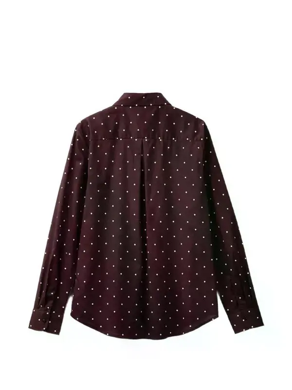 BENETTON Polka-dot Print Shirt