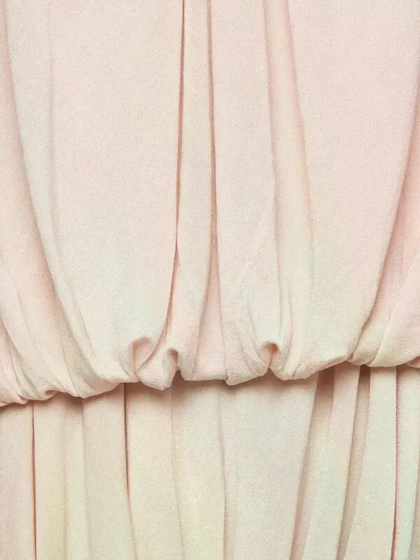 CHATS BY C.DAM Mayer Draped Maxi Dress - Pink