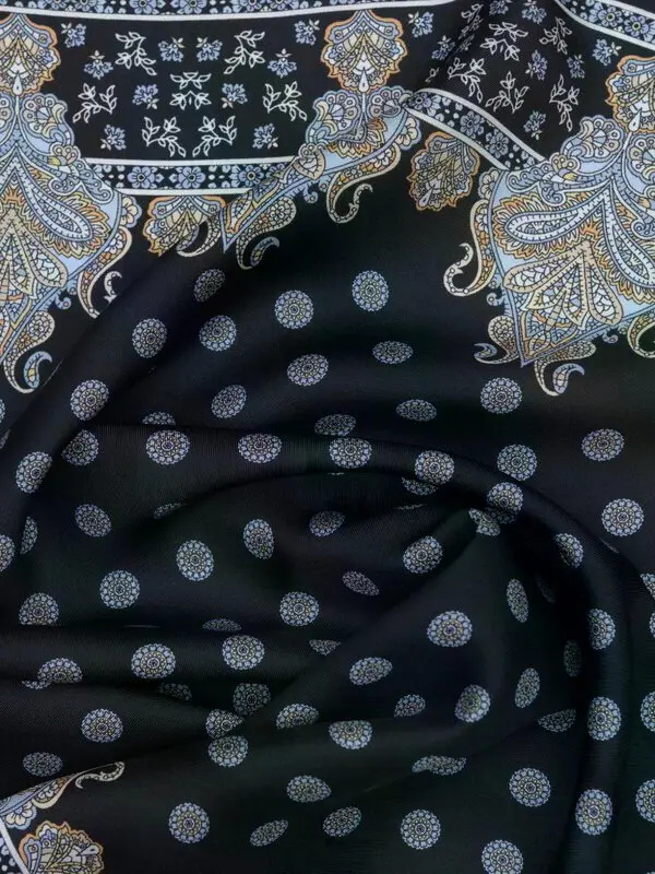 ELIZABETTA Filippo Medallion-print Scarf