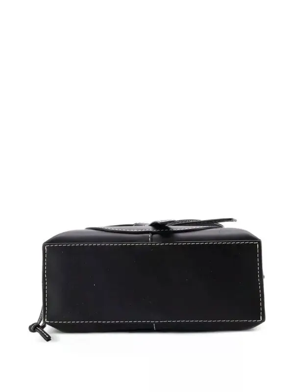 Loewe Gate Tote Leather Mini Satchel - Black