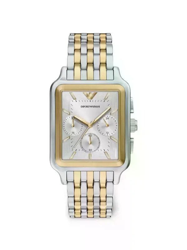 Emporio Armani Quartz Chronograph Watch - Silver