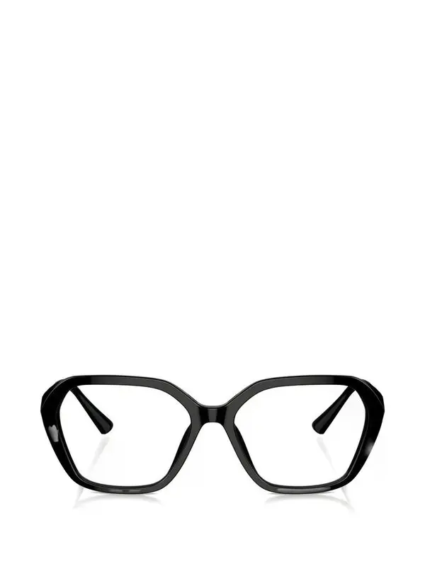 JIMMY CHOO Geometric-frame Glasses - Black