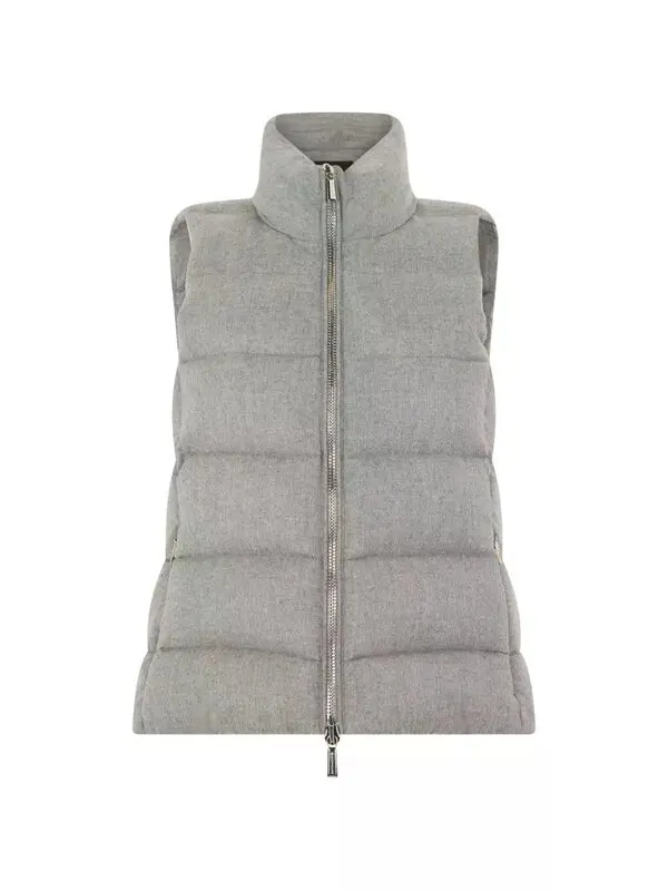 MOORER Borneo-il Padded Cashmere Gilet