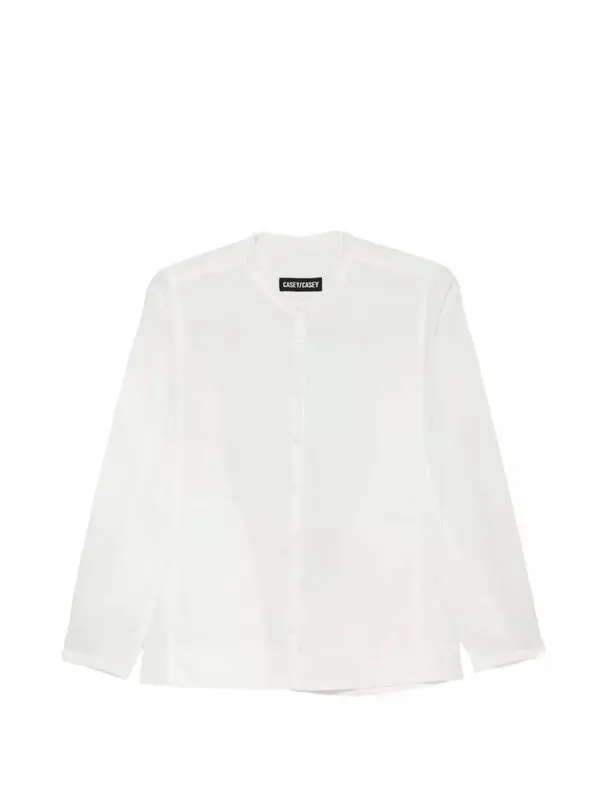 CASEY CASEY Harmony Band-collar Shirt