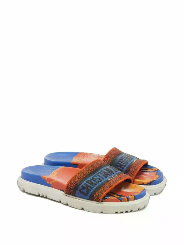 Dior D-way D-flower Pop Sandals