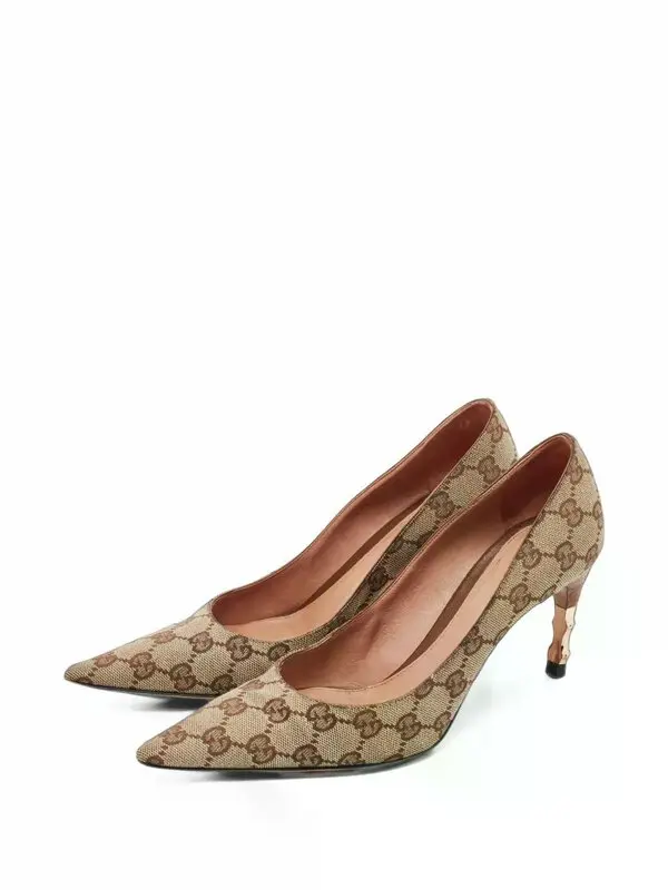 Gucci Gg Pointed-toe Pumps