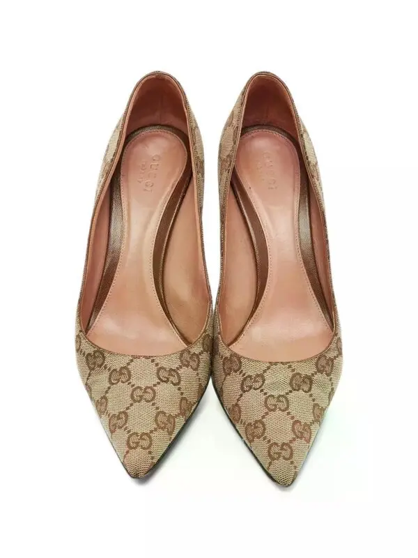 Gucci Gg Pointed-toe Pumps