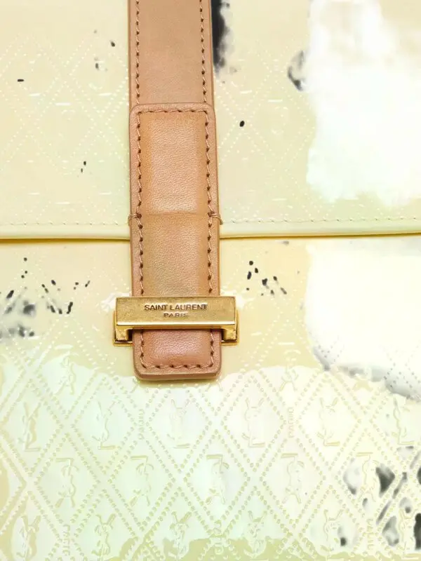 Saint Laurent 2022 Le Monogramme Embossed Shoulder Bag