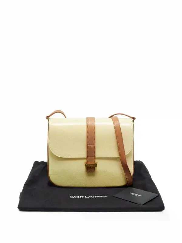 Saint Laurent 2022 Le Monogramme Embossed Shoulder Bag