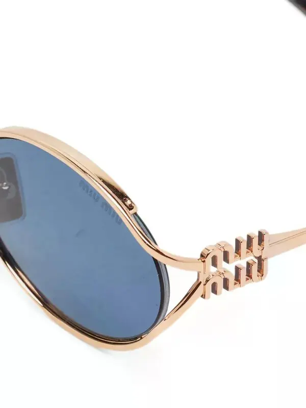 Miu Miu Oval-frame Sunglasses