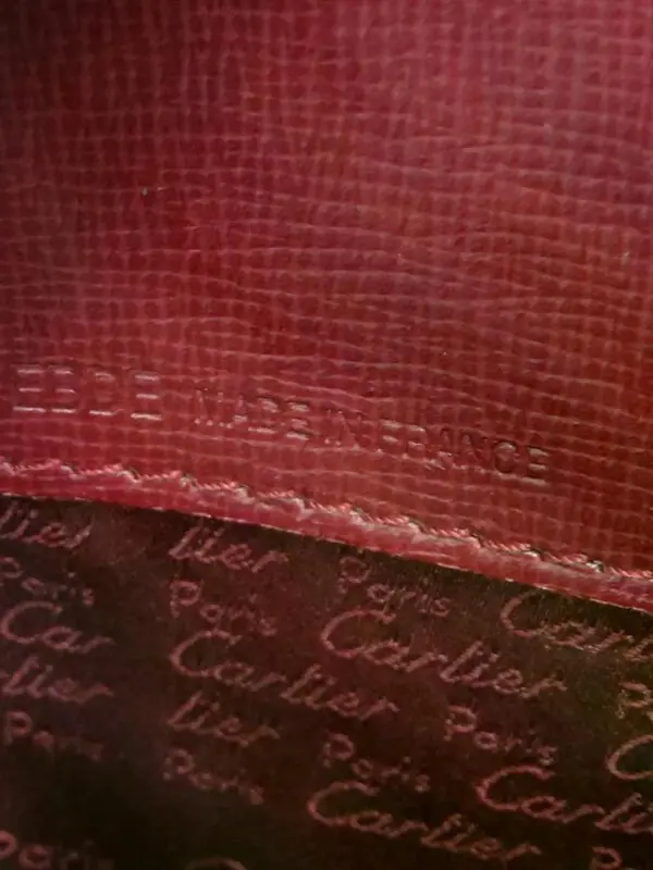 Cartier 2010-2026 Leather Must De Backpack