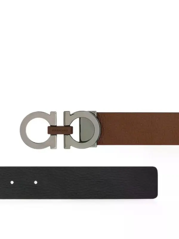 FERRAGAMO Gancini Reversible And Adjustable Belt