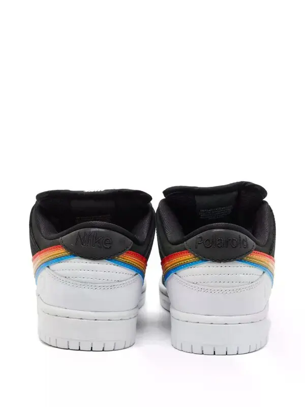 Nike X Polaroid Sb Dunk Low-top Sneakers - Black