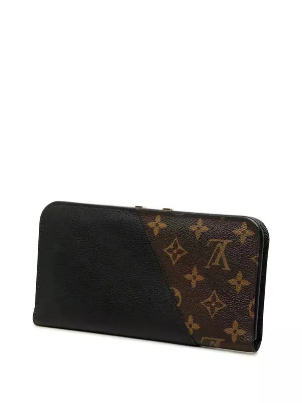 LOUIS VUITTON 2016 Monogram Kimono Wallet Long Wallets