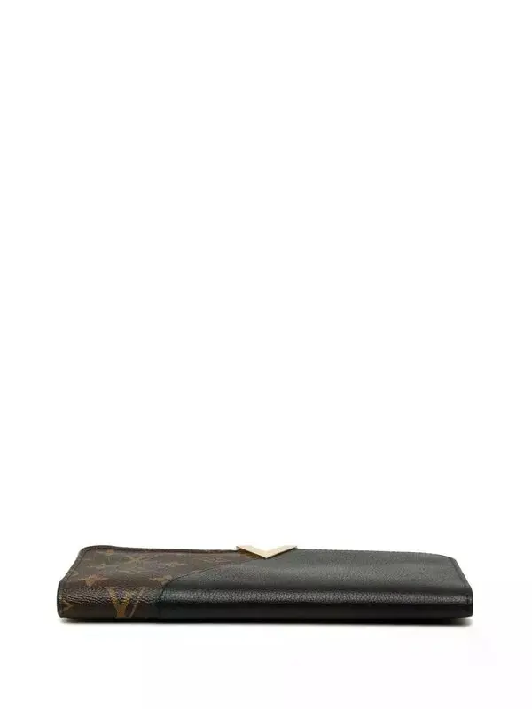 LOUIS VUITTON 2016 Monogram Kimono Wallet Long Wallets