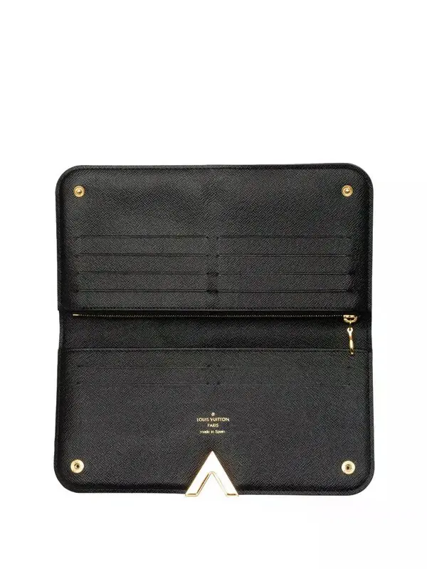 LOUIS VUITTON 2016 Monogram Kimono Wallet Long Wallets