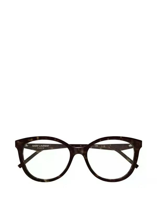 Saint Laurent Sl M184 Cat-eye Glasses - Brown