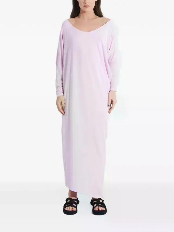 TESSITURA BODY COUTURE Draped Oversized Maxi Dress - Pink
