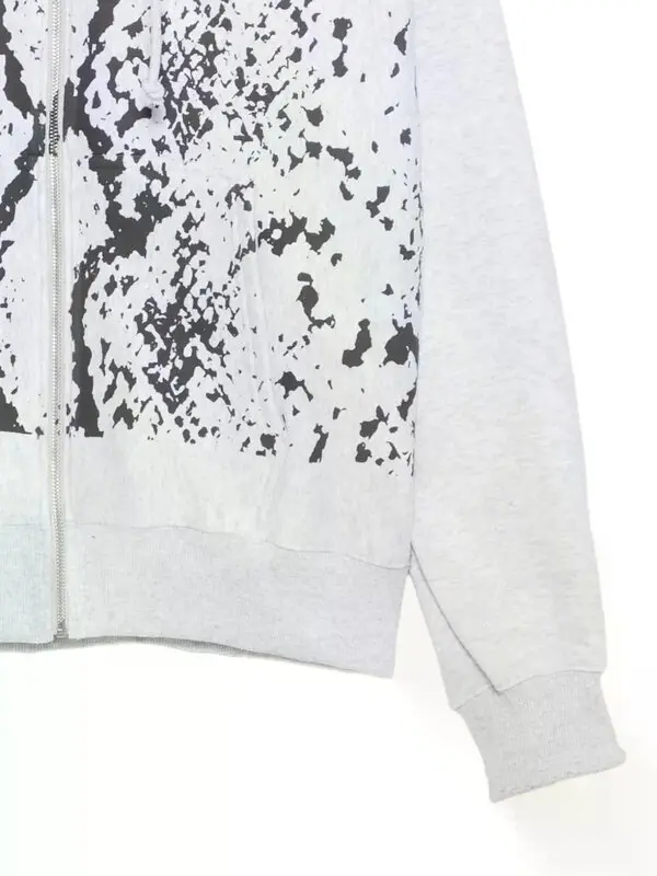 StÜssy Snakeskin Zip-up Hoodie