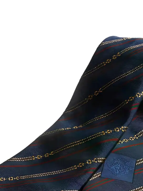 Gucci Interlocking G Horsebit Silk Tie