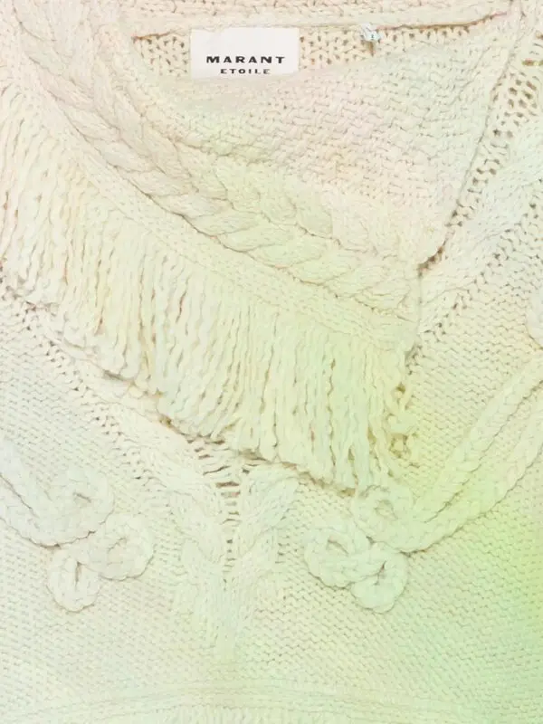 MARANT ETOILE Kacie Fringe-trim Sweater