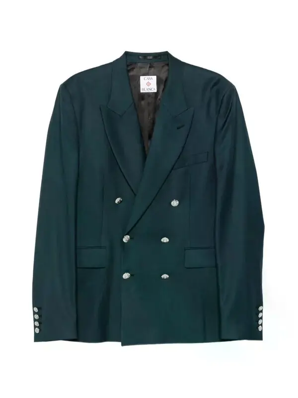 Casablanca Double-breasted Buttoned Blazer