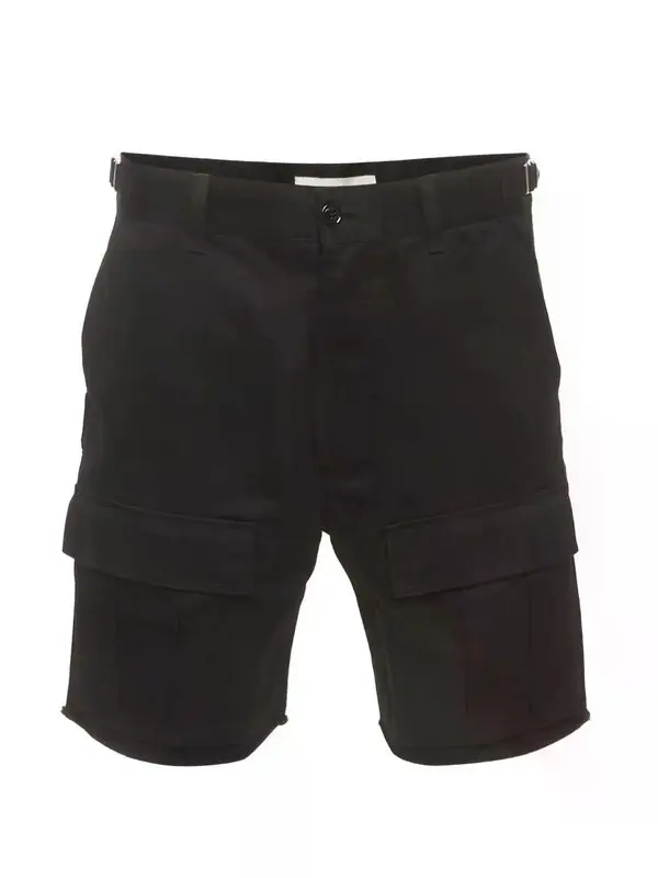 Celine Frayed Hem Cargo Shorts