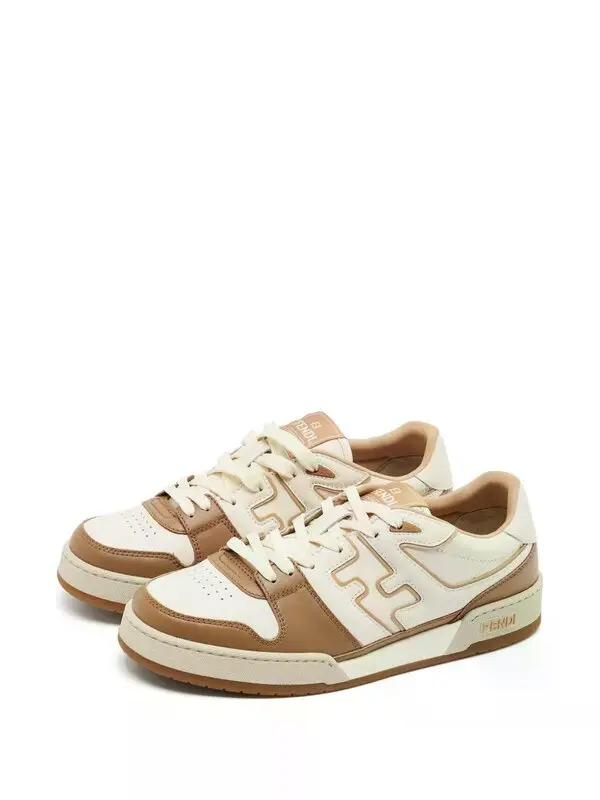 Fendi Match Motif Sneakers - Neutrals