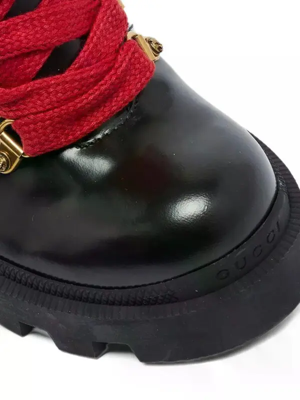 Gucci Magnum Pearl-embellished Ankle Boots