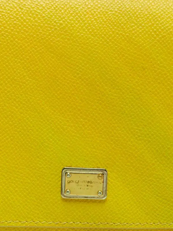 Dolce & Gabbana Saffiano Leather Flap Bag