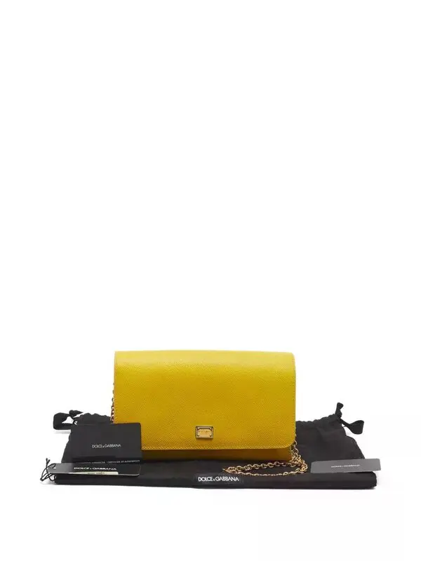 Dolce & Gabbana Saffiano Leather Flap Bag