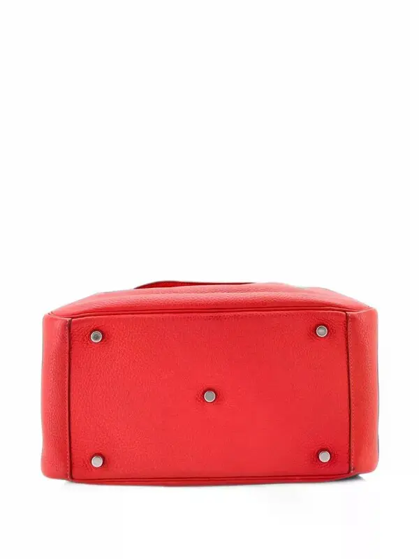 Hermès Lindy Bag Clemence 30 Shoulder Bag - Red
