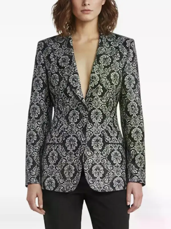 Etro Jacquard Paisley-print Blazer
