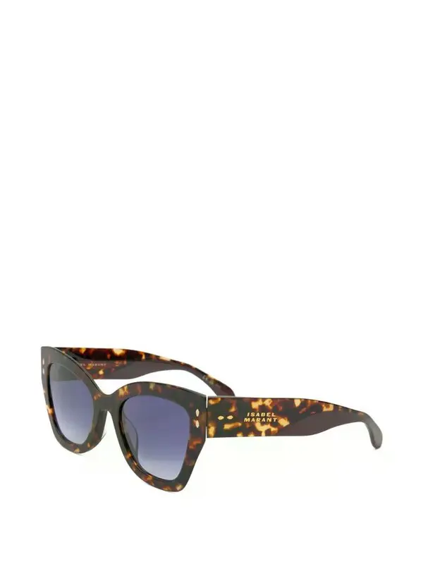 Isabel Marant Lounyz Cat-eye Frame Sunglasses - Brown