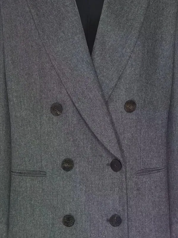 Giorgio Armani Double-breasted Blazer - Grey