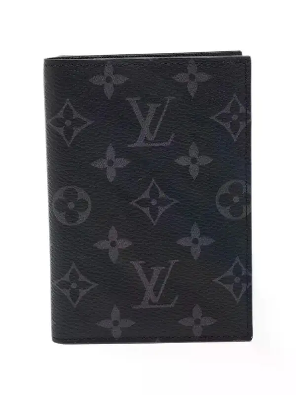 LOUIS VUITTON Eclipse Monogram Passport Cover