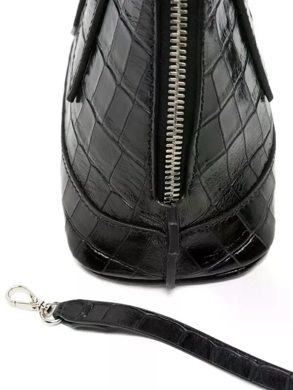 Attico Mini Sant Ambroeus Croc-effect Tote Bag
