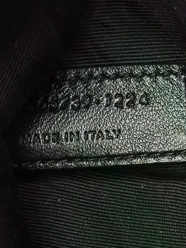 Saint Laurent 2024 Uptown Raffia Pouch