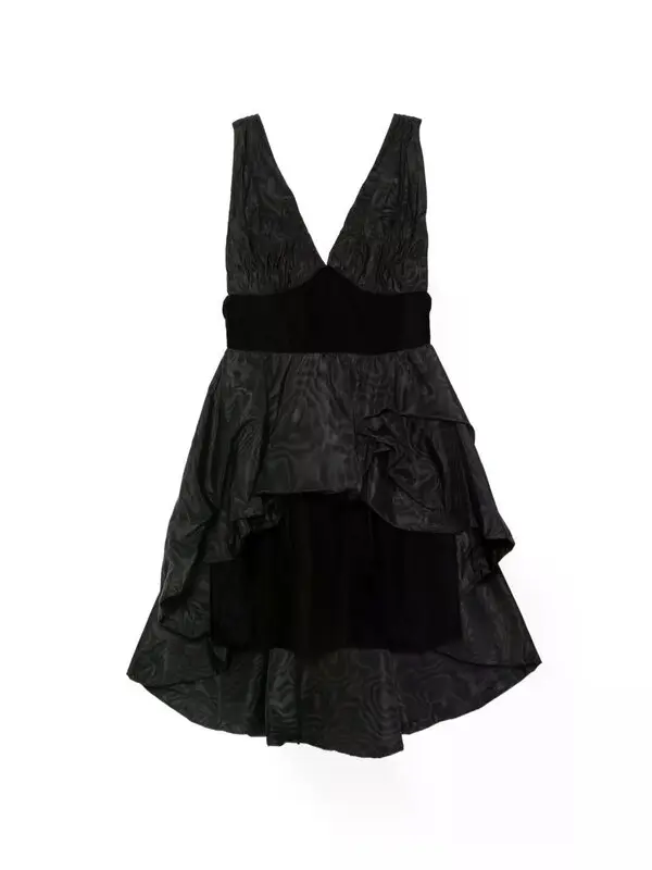 A.N.G.E.L.O. VINTAGE CULT 1980s Ruched High-low Mini Dress