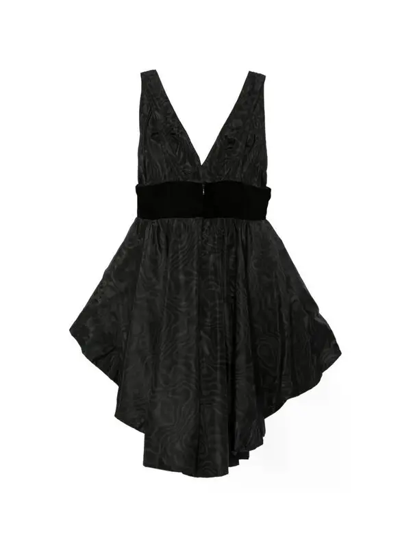 A.N.G.E.L.O. VINTAGE CULT 1980s Ruched High-low Mini Dress