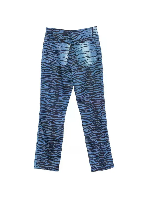 Moschino 2000s Tiger-print Jeans