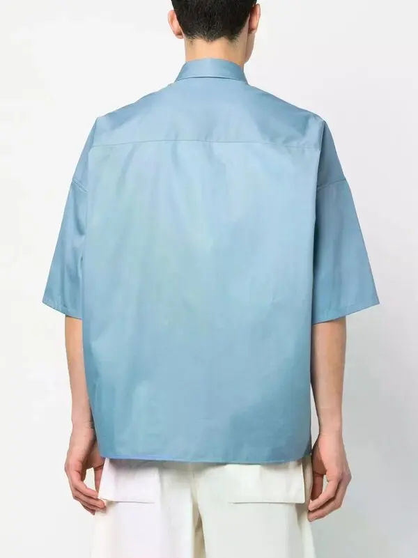 Valentino Garavani Logo-patch Bowling Shirt