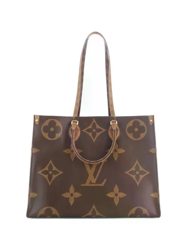 LOUIS VUITTON Onthego Reverse Monogram Giant Gm Tote Bag
