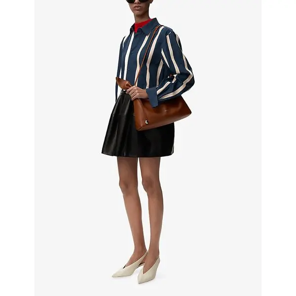 Loewe Striped Long-sleeve Cotton Shirt