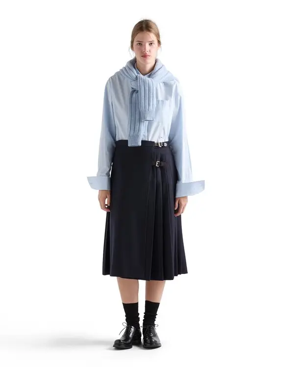 Prada Re-cashmere Crew-neck Sweater